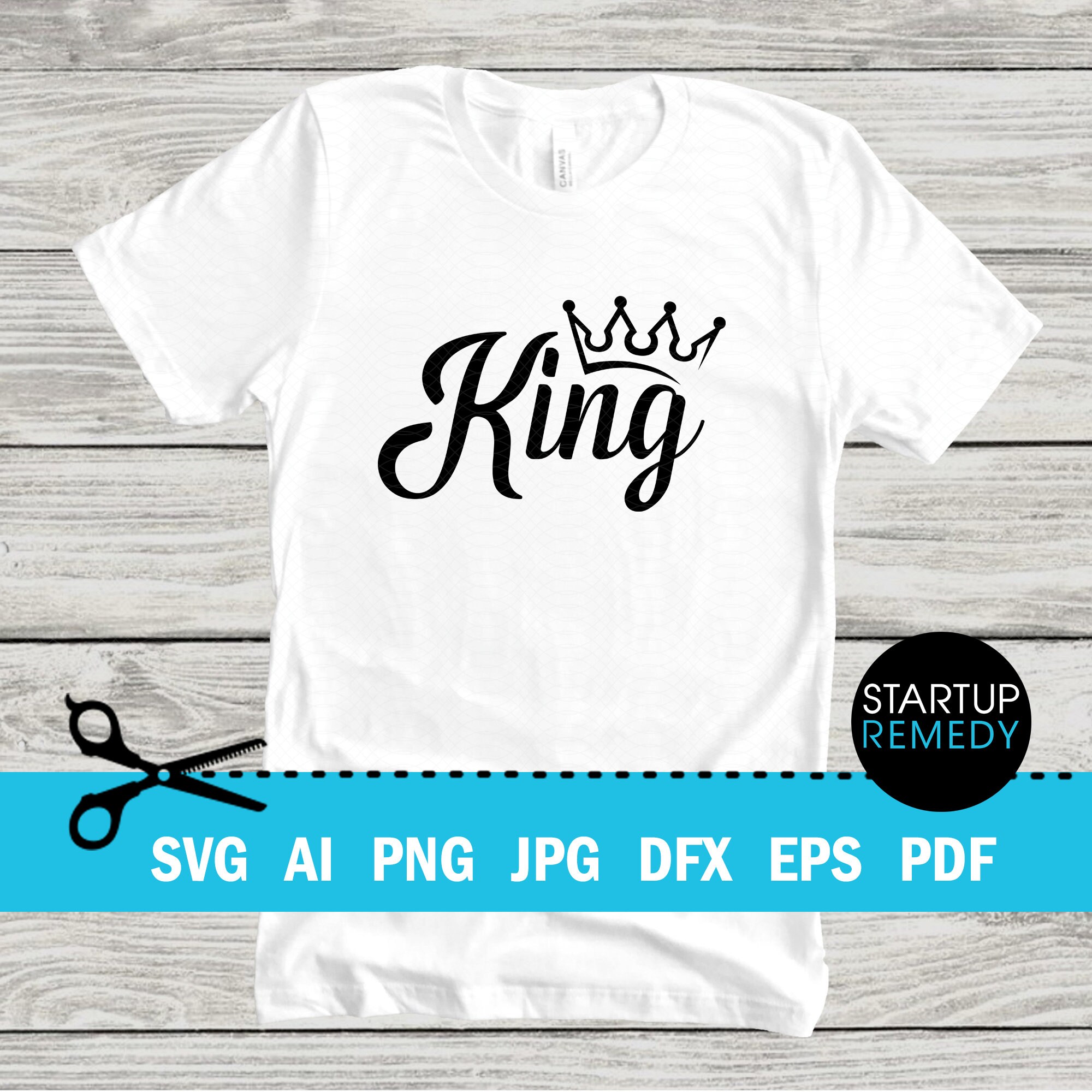 King SVG Mr King Svg for Cricut Afro Man Svg King Crown - Etsy