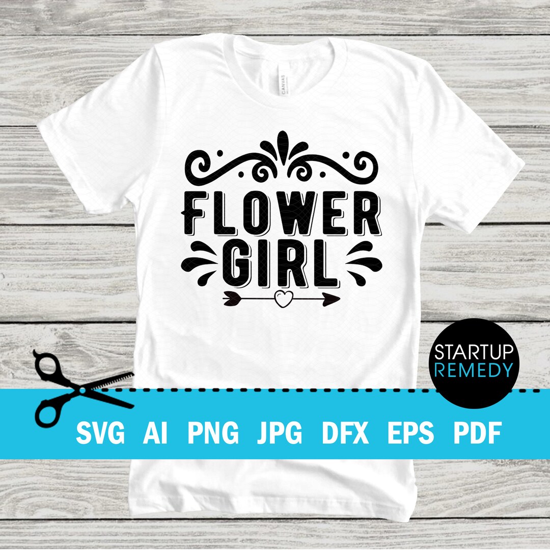 Flower Girl SVG, Bridesmaid Gifts, Bride Svg, Wedding Svg, Marriage Svg ...