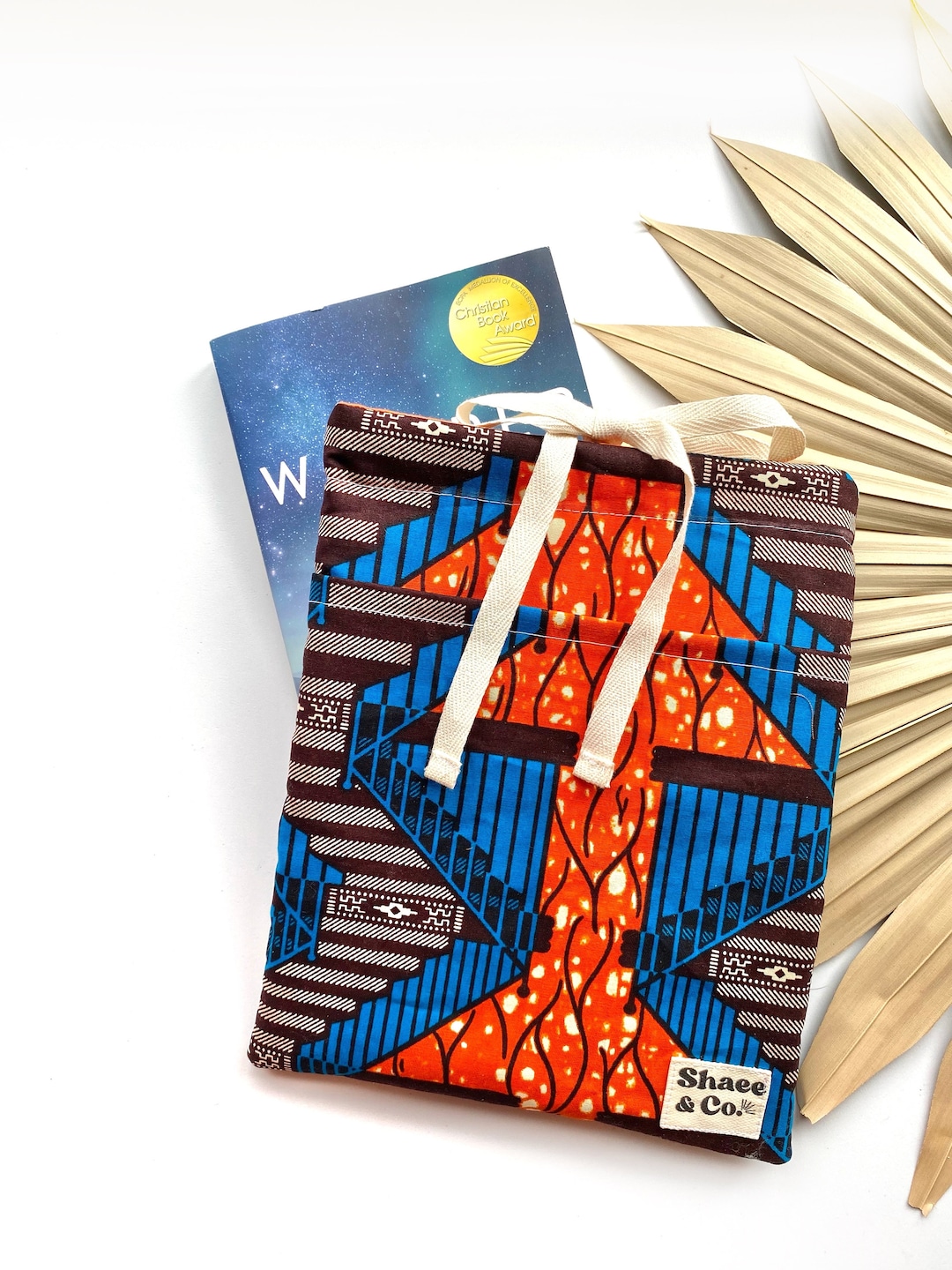 Ankara Fabric Book Sleeve With Closure - Etsy