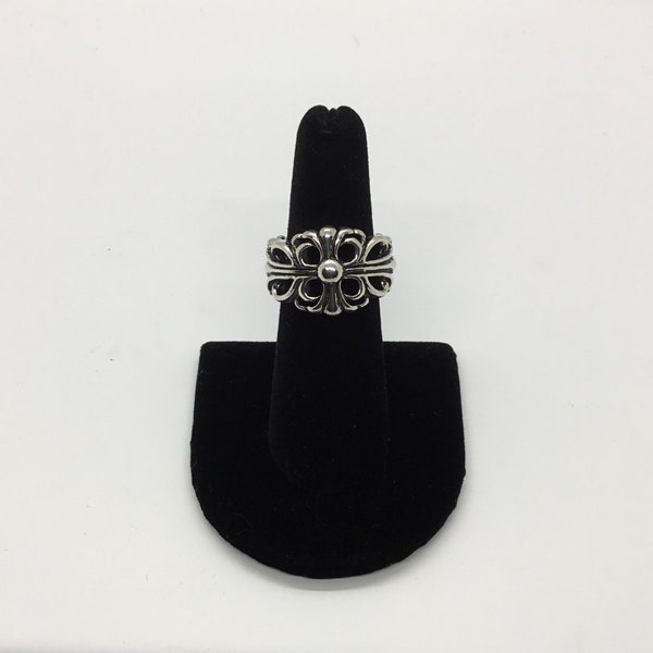 Vintage Sterling Silver Ring - Etsy