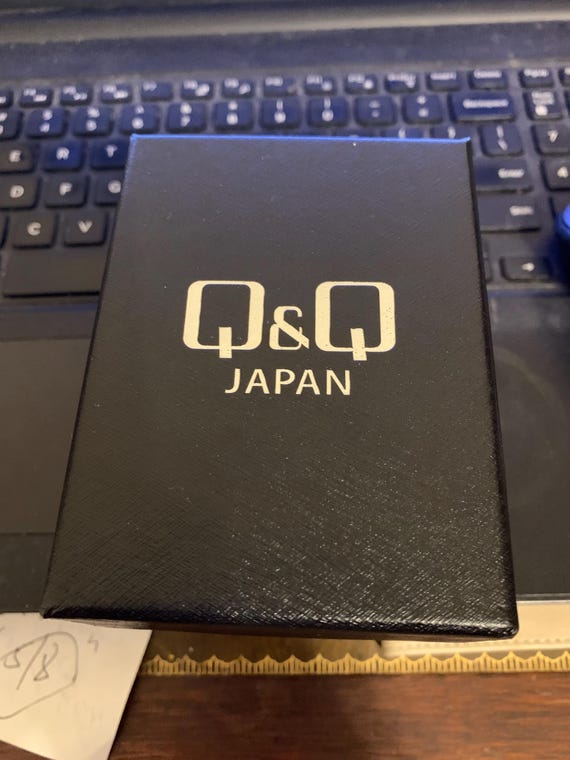 New Old Stock Q&Q Japan made quartz mens wristwatch N… - Gem