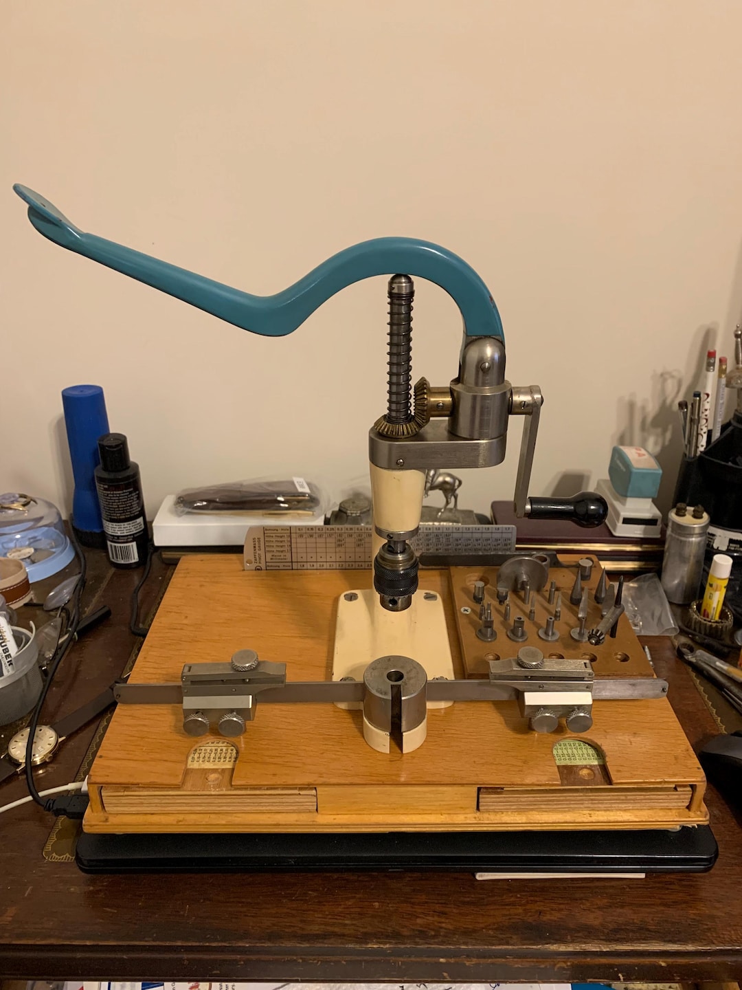 Rare K.W.M. German Clock Bushing Tool Set: Repair & Installation - Etsy