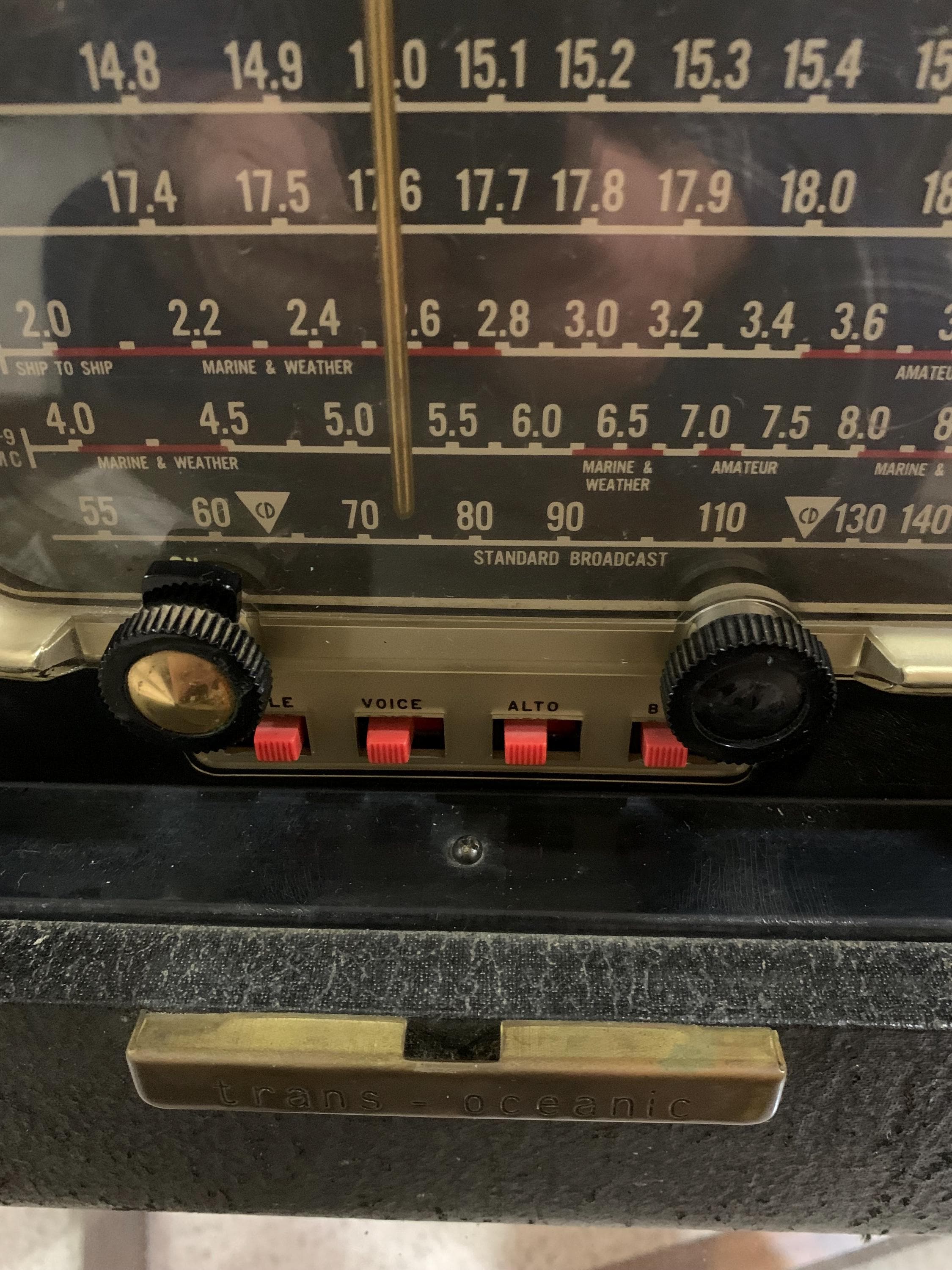 ZENITH Model A-600 Trans-oceanic Ca 1956 Radio MINT Original Owner ...