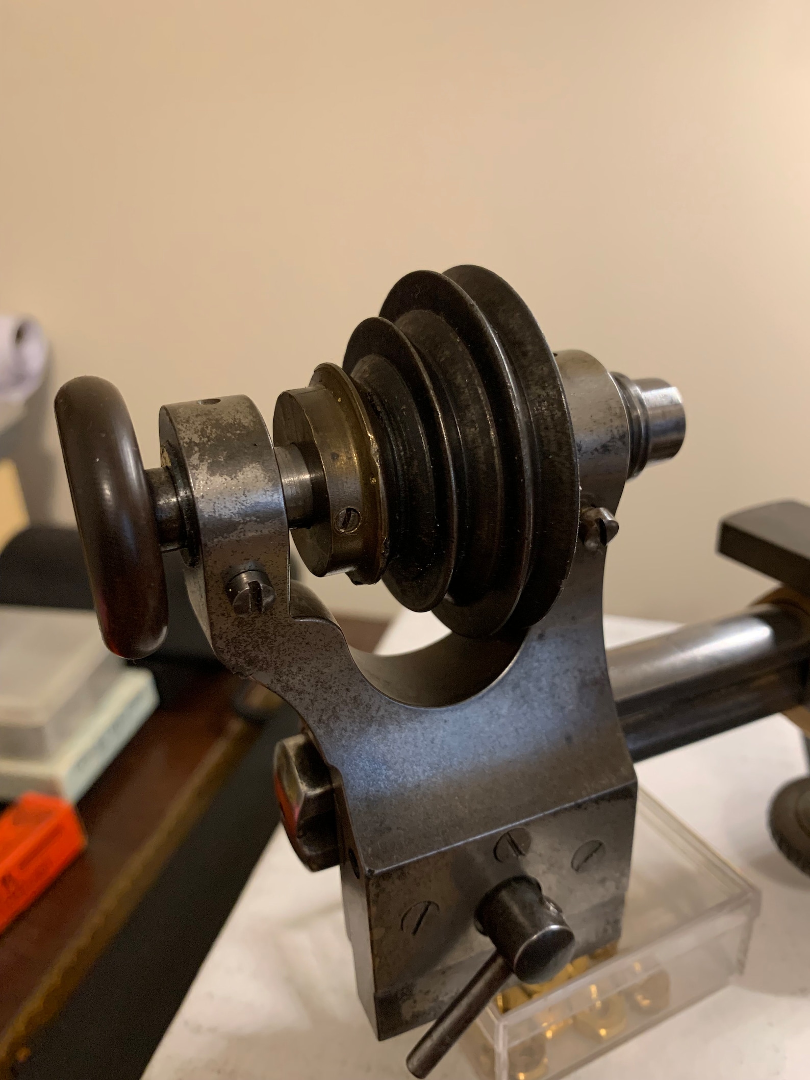 Watchmaker's Lathe Geneva Style 6mm D Frame Early German Made Lathe - Etsy