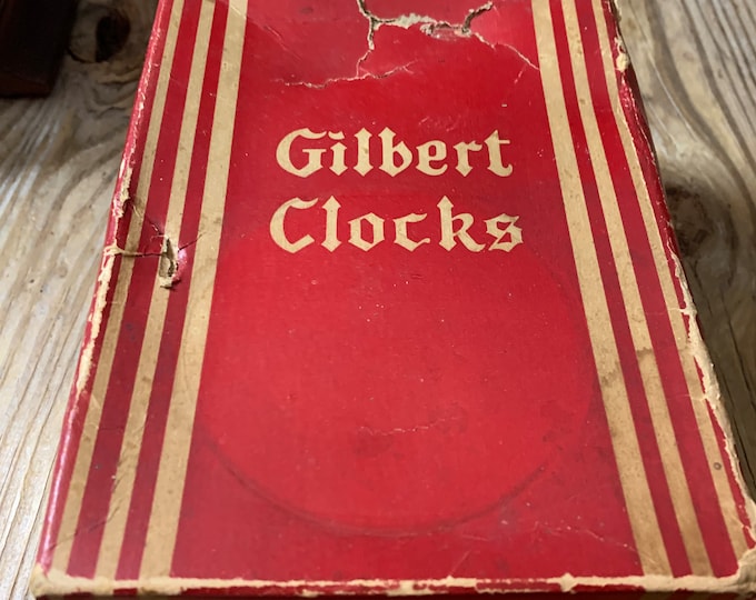 Gilbert Gingerbread Kitchen Oak Mantel Clock Working Antique - Etsy