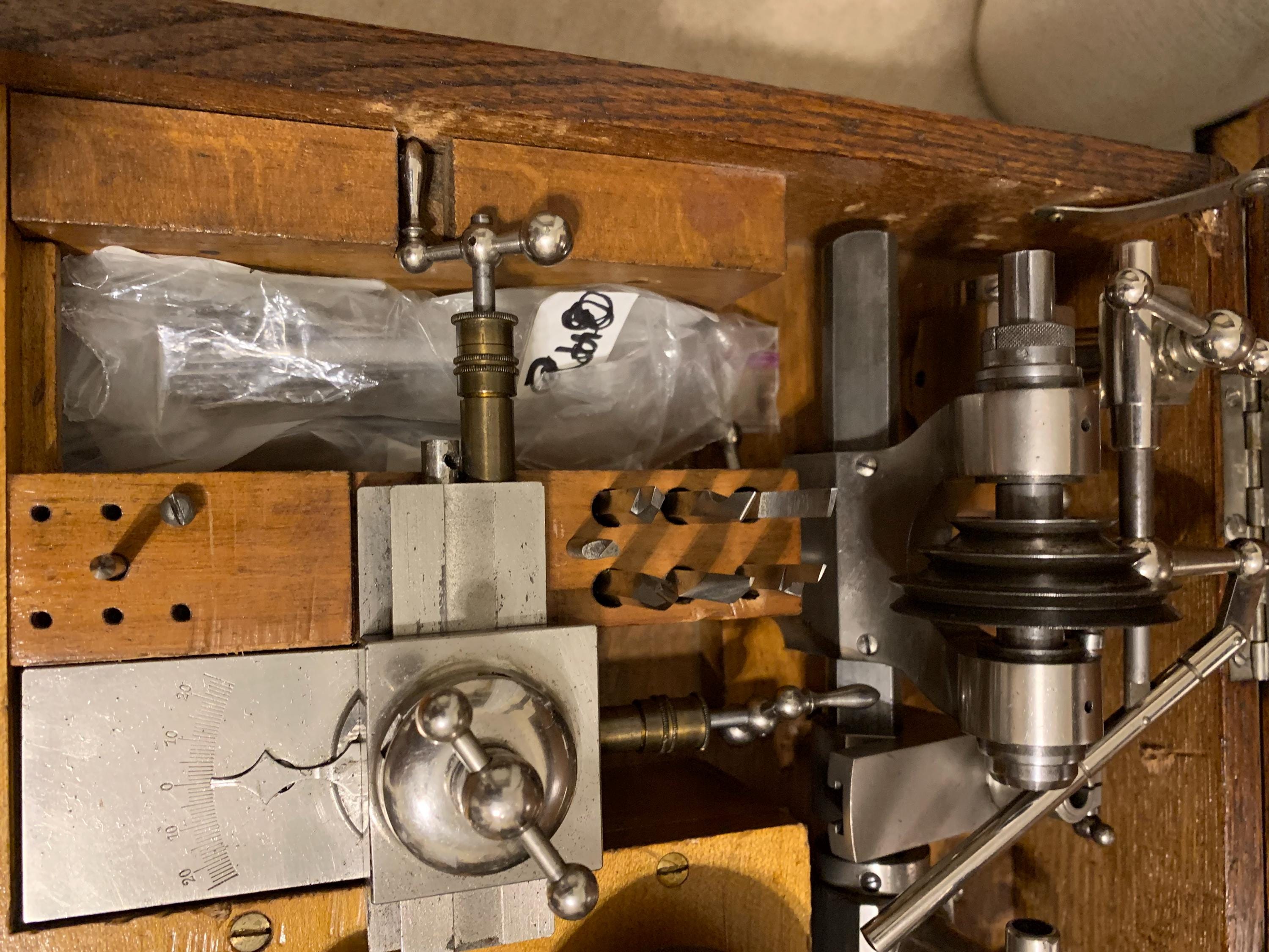 BOLEY 6mm Complete Watchmakers Lathe Motor Excluded in Original Wood ...