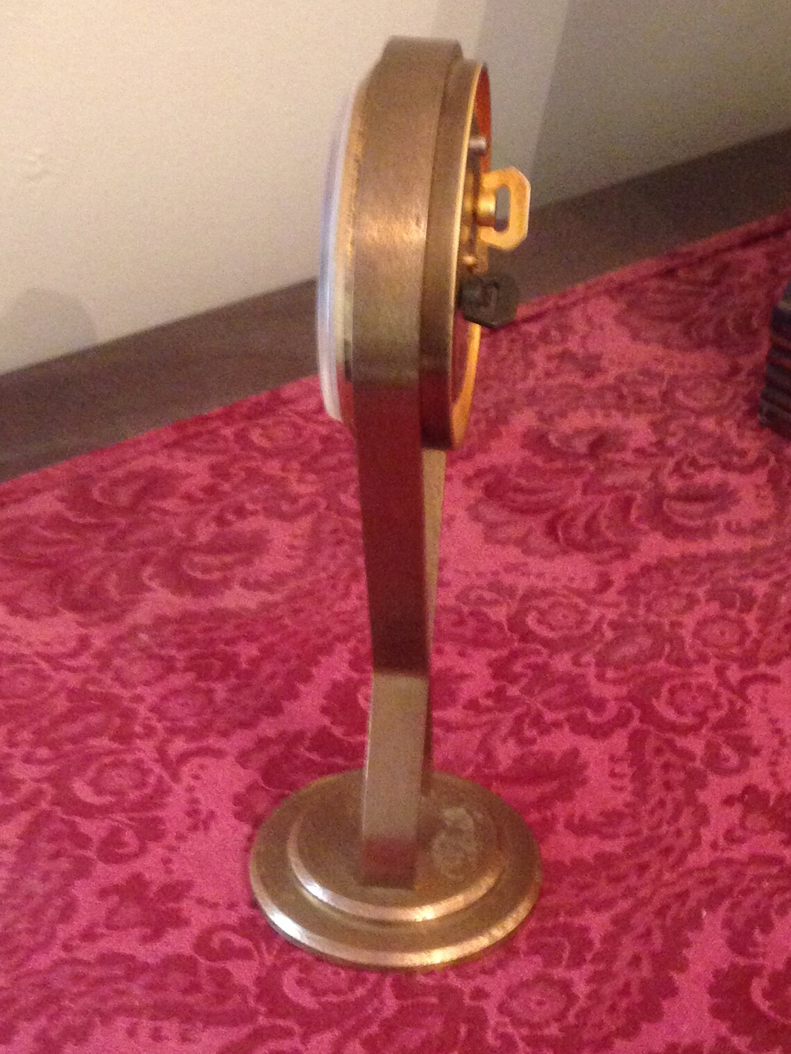 Ca 1940 ANGELUS 8 DAY Clock Original Serviced and RARE "the Fallen ...