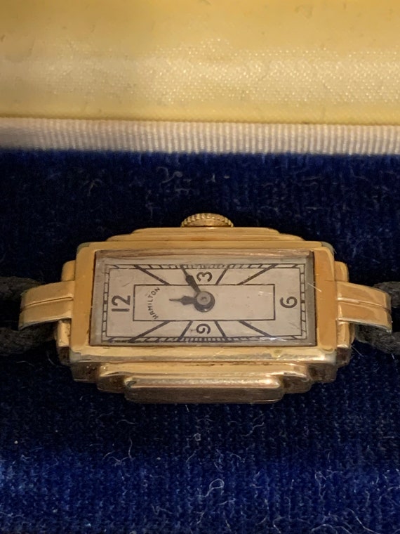 vintage presentation wristwatch - Gem
