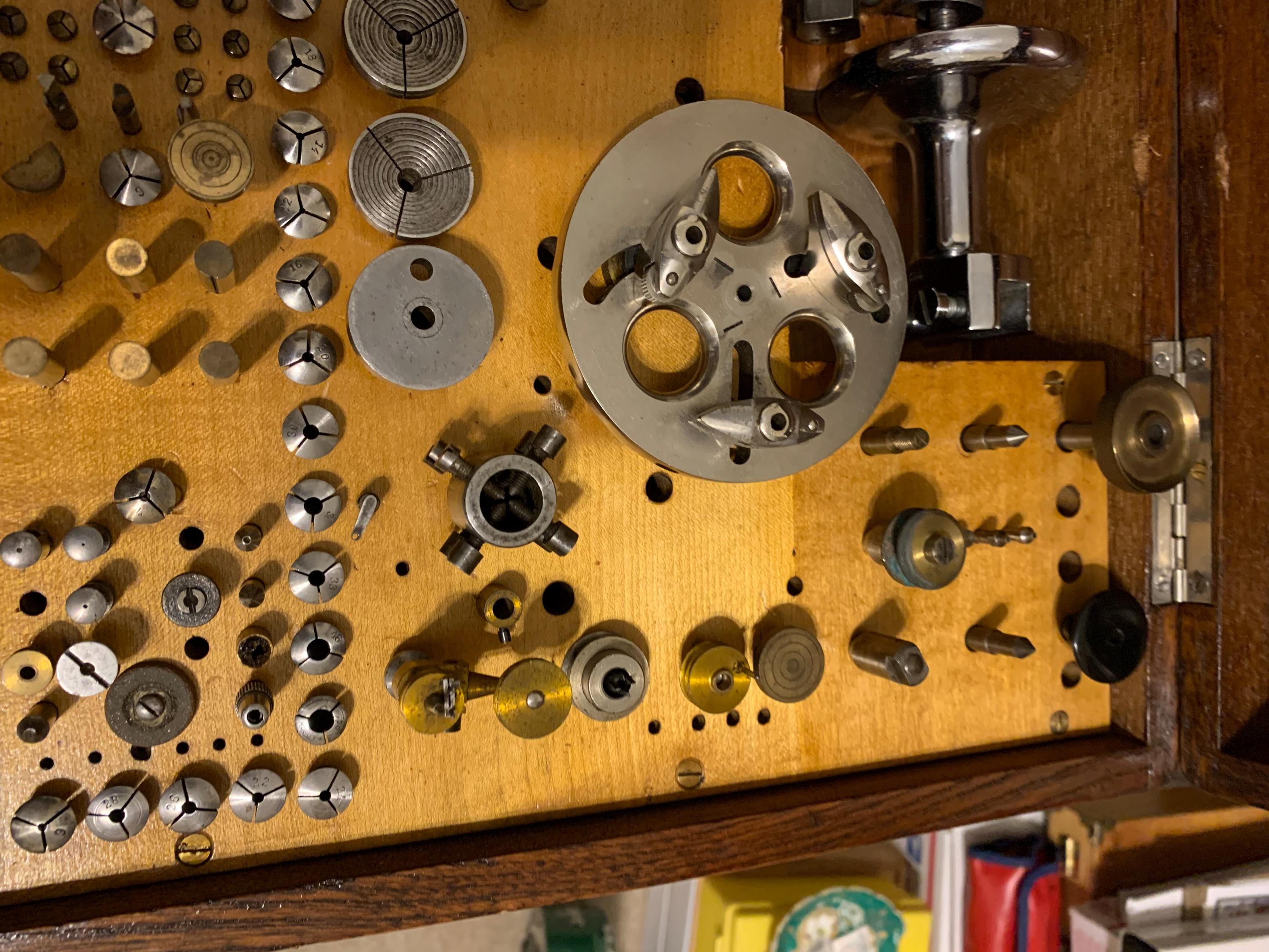 BOLEY 6mm Complete Watchmakers Lathe Motor Excluded in Original Wood ...