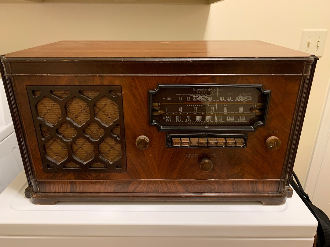 STROMBERG-CARLSON Tube Radio Circa 1939/41 100% ORIGINAL Collectors ...