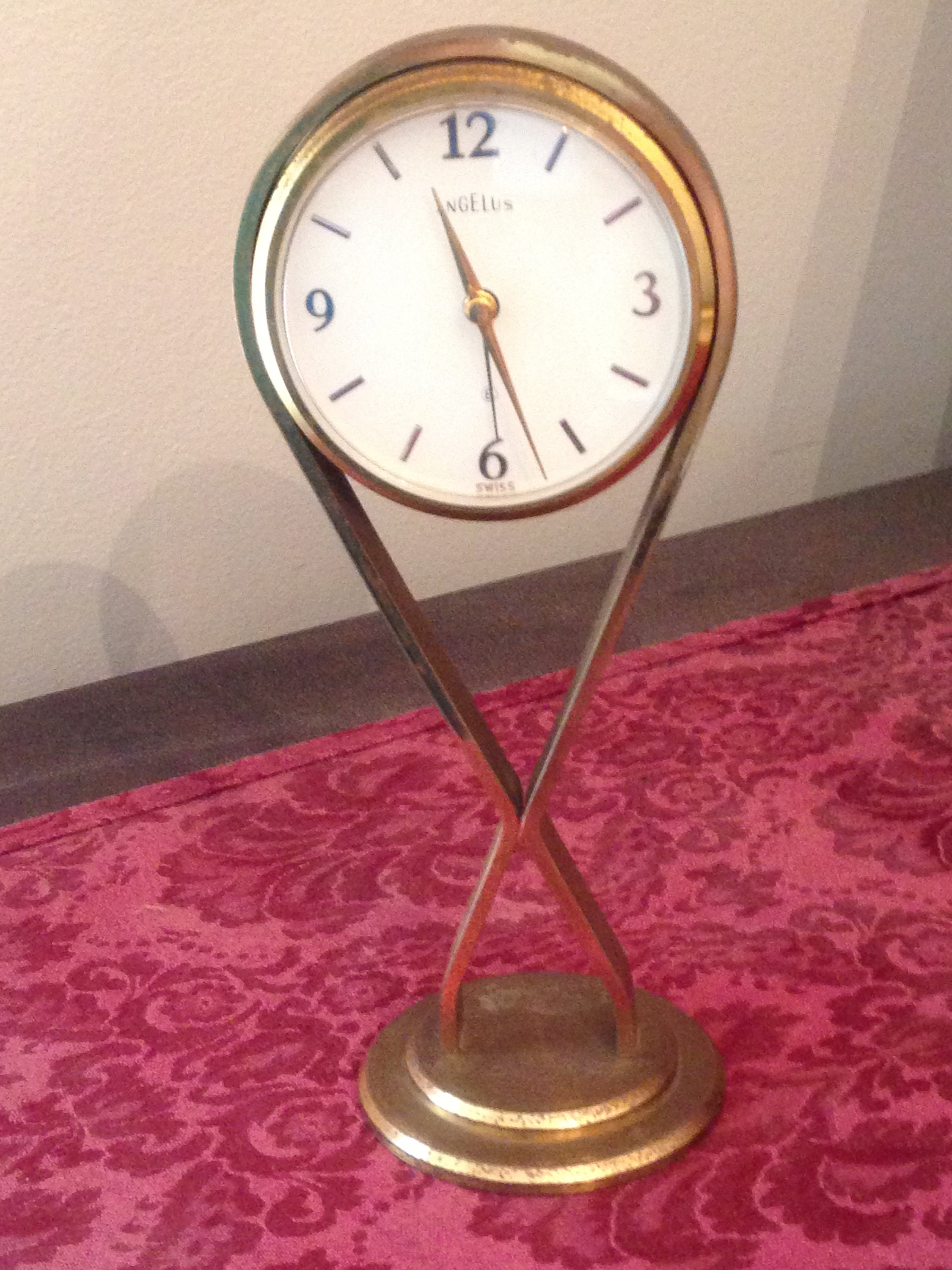 Ca 1940 ANGELUS 8 DAY Clock Original Serviced and RARE | Etsy