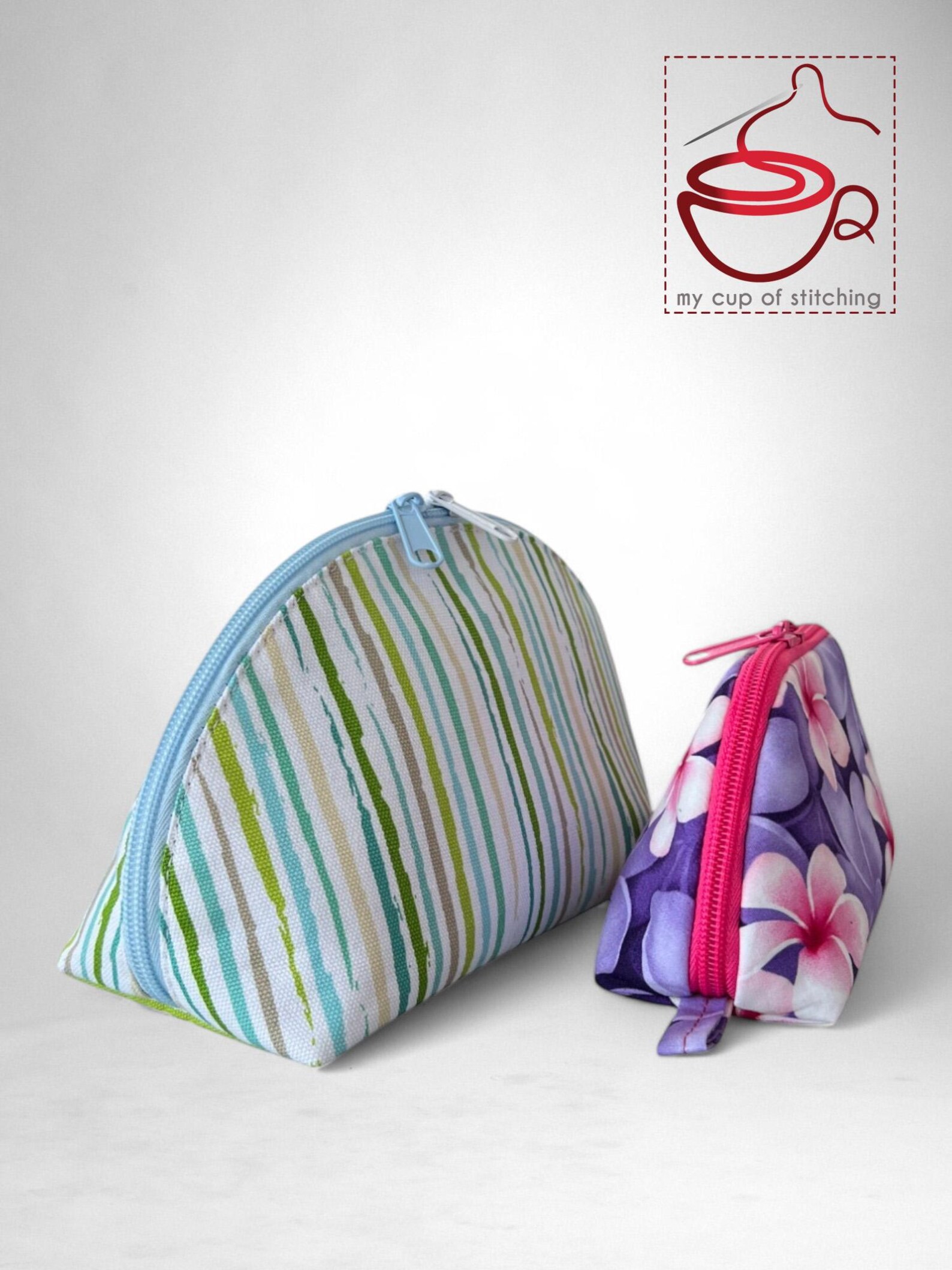 Dumpling/half Moon Zipper Pouches, PDF Sewing Pattern/tutorial ...