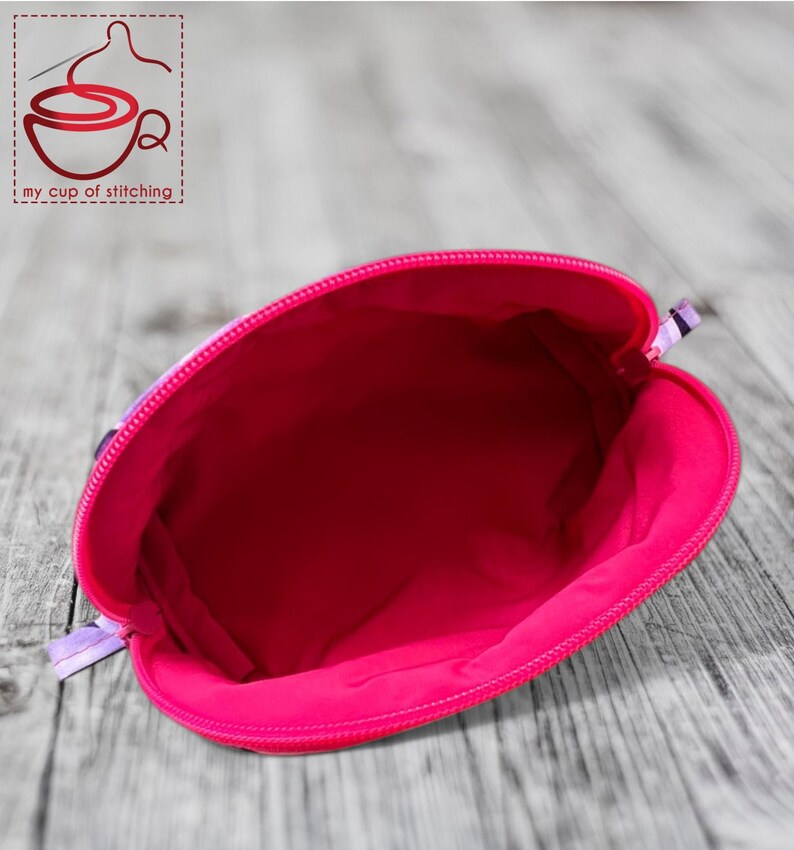 Dumpling/half Moon Zipper Pouches, PDF Sewing Pattern/tutorial ...