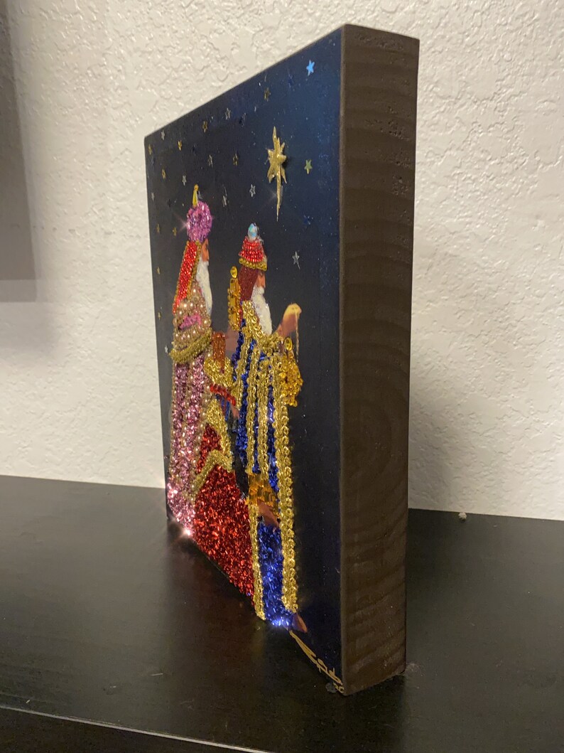 The Three Kings. Los Tres Reyes Magos (with Clear Epoxy Coating) - Etsy