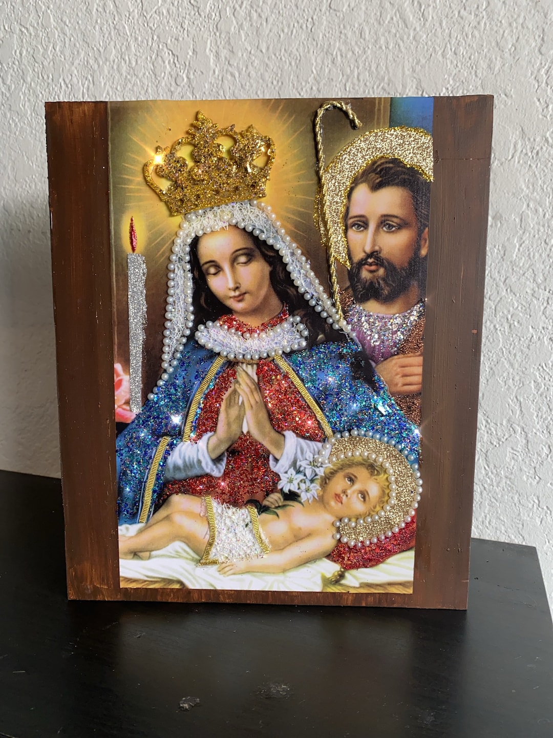 Our Lady of High Grace. Virgen De Alta Gracia (with Clear Epoxy Coating ...