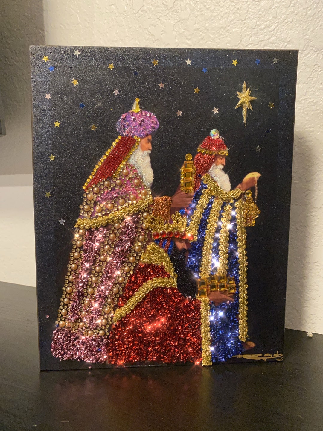 The Three Kings. Los Tres Reyes Magos (with Clear Epoxy Coating) - Etsy