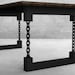 Square U Chain Link Table Legs - Etsy