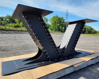 X Style Table Base - Etsy