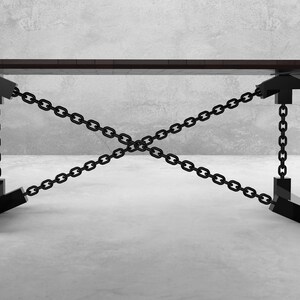 Cross Chain Linked Table Base - Etsy