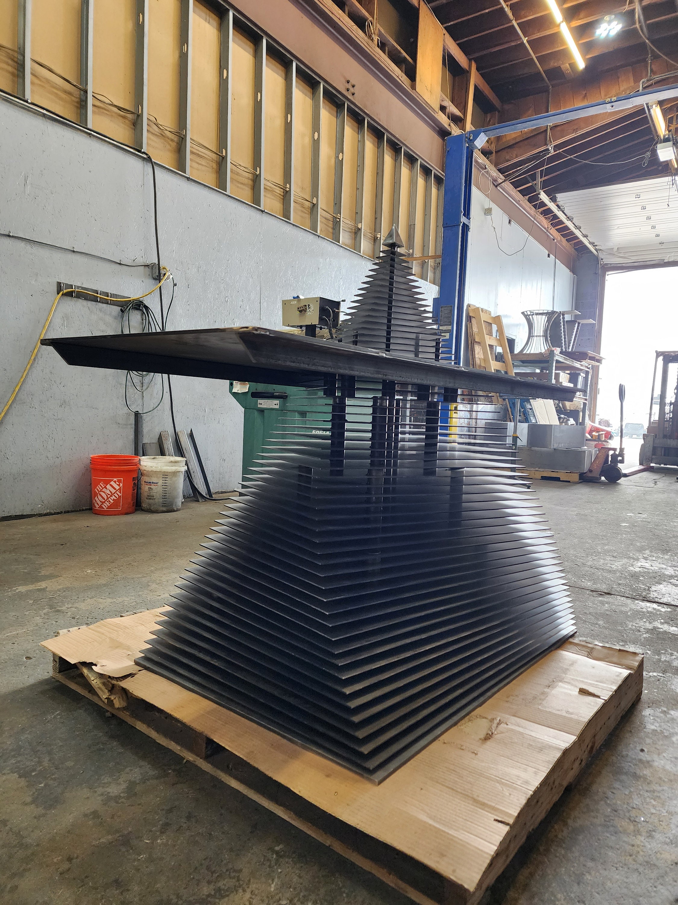 1/1 Steel Sliced Image Pyramid Base - Etsy