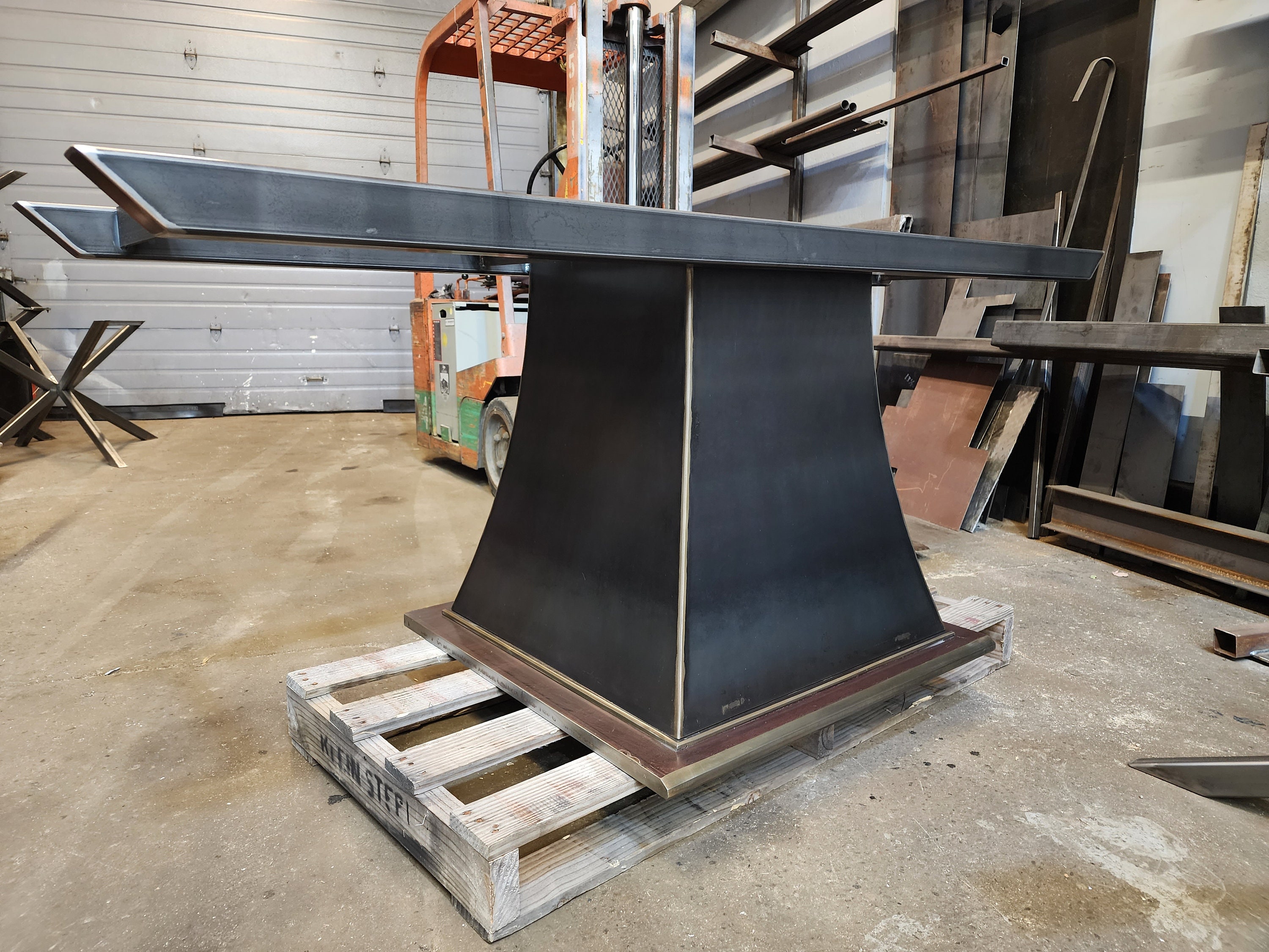 Heavy Industrial Pillar Pedestal Base - Etsy