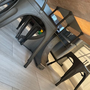 Industrial Style Steel Arch Table Base - Etsy