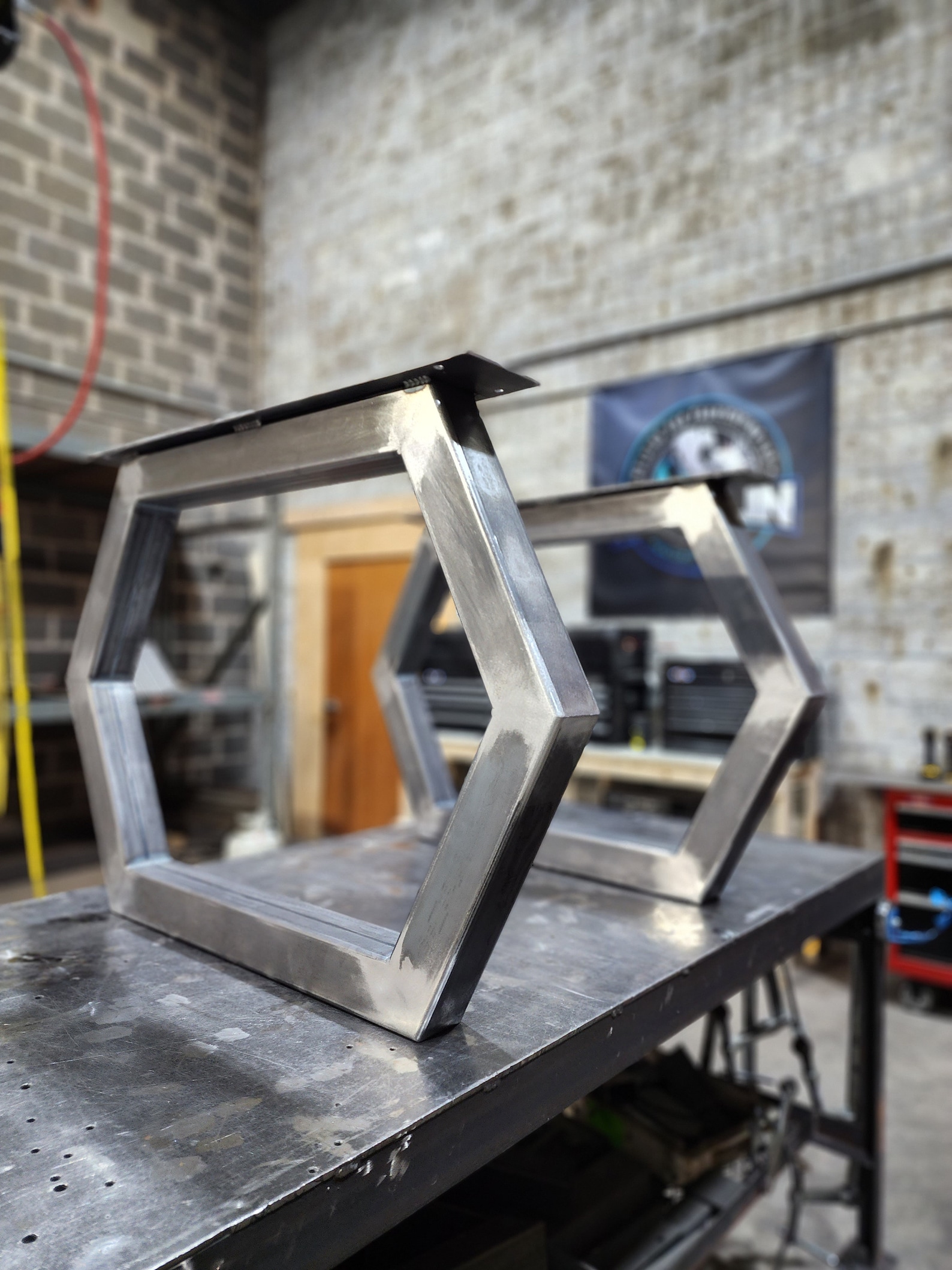 Hexagon Table Legs - Etsy