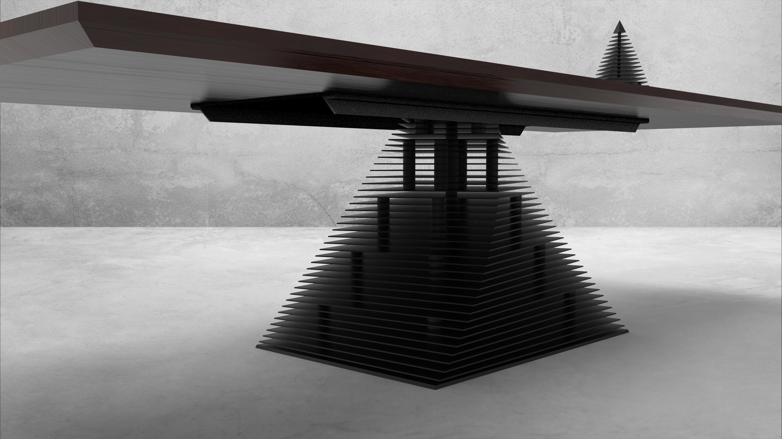 1/1 Steel Sliced Image Pyramid Base - Etsy