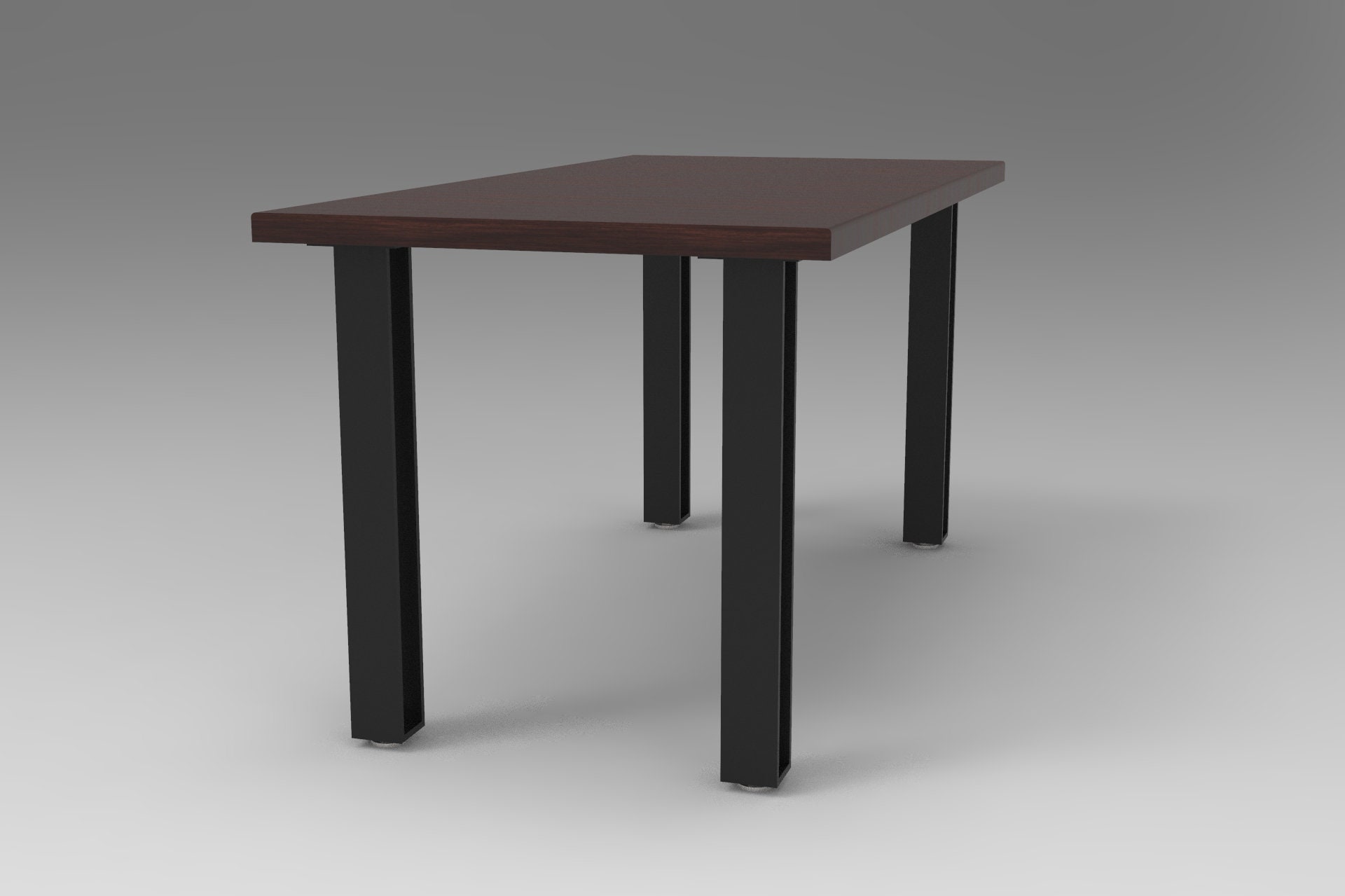 Modern Style Steel Flat Bar Table Legs - Etsy