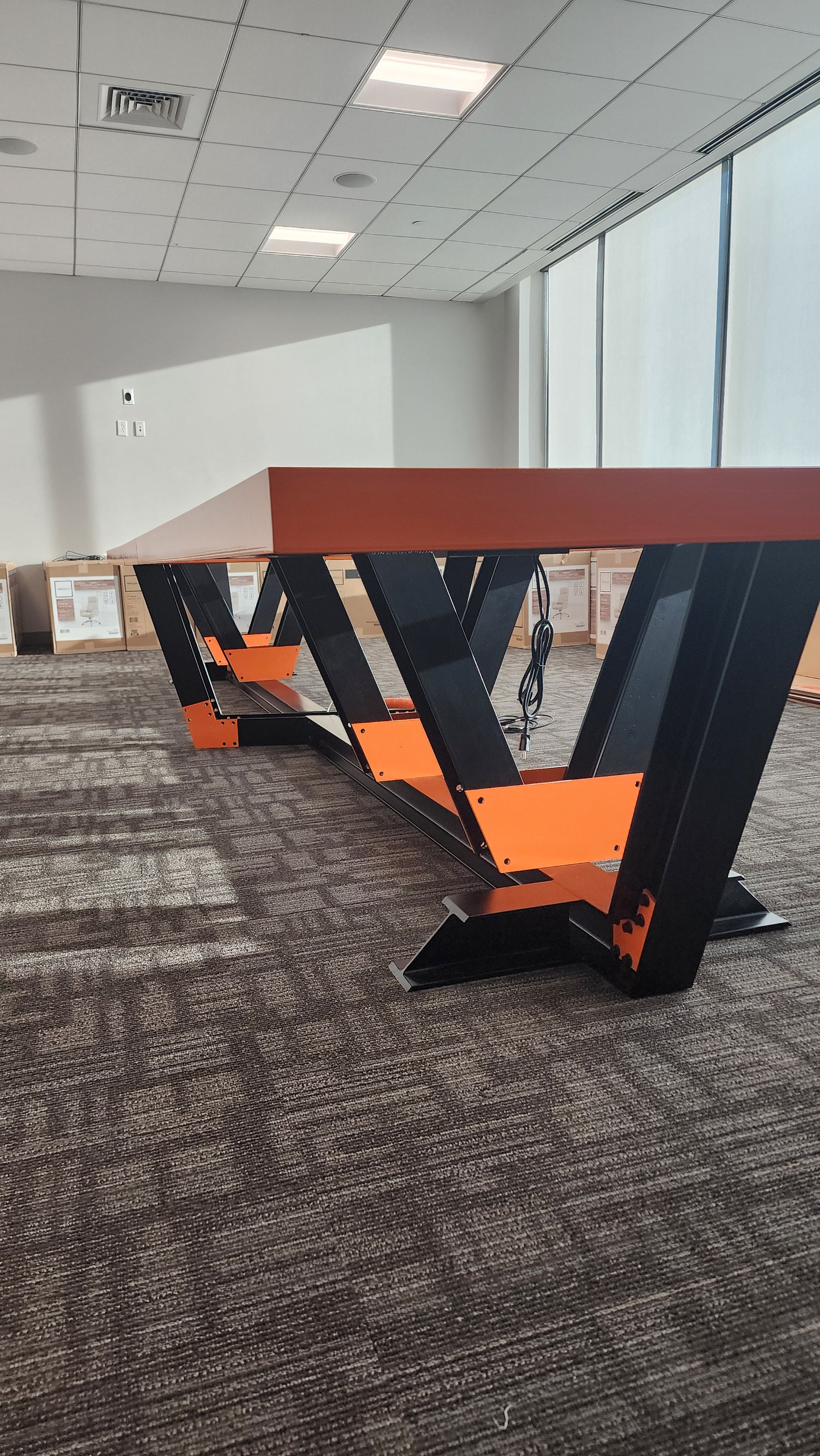 Industrial I Beam Conference Table - Etsy