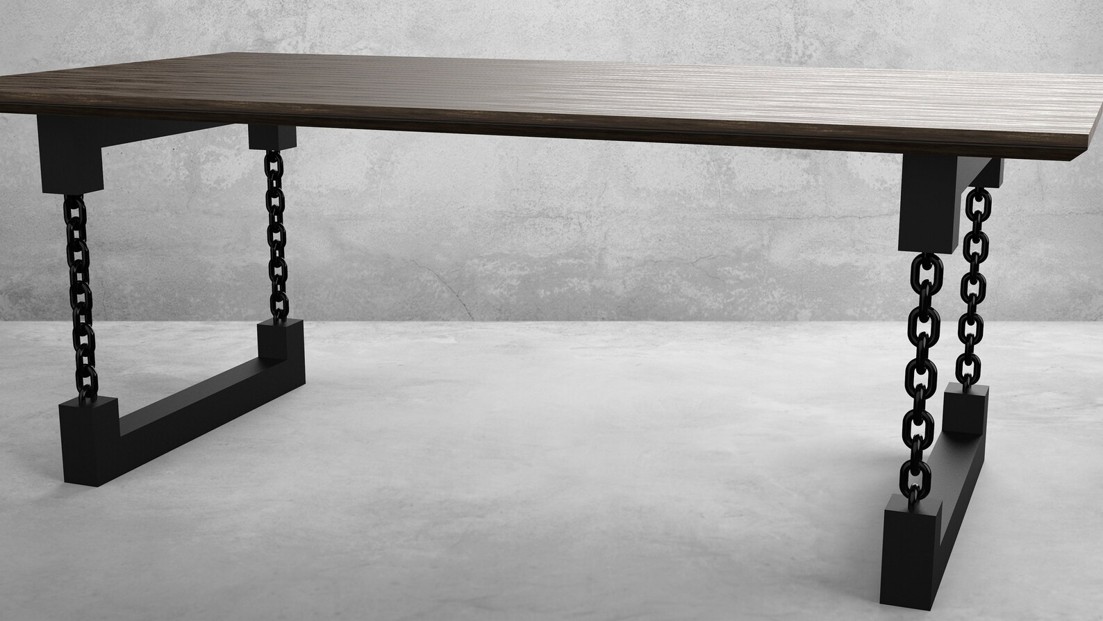 Square U Chain Link Table Legs - Etsy