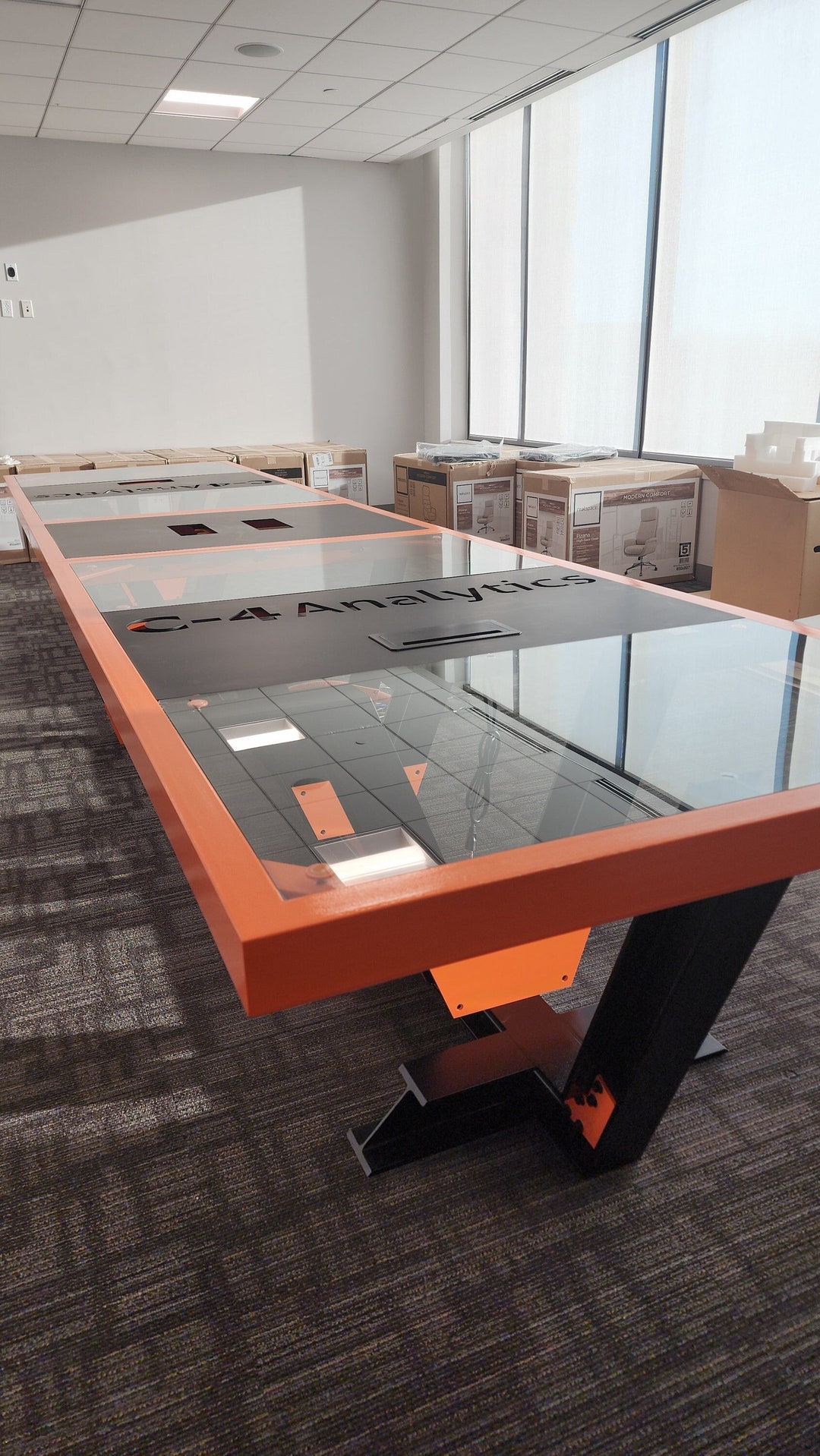 Industrial I Beam Conference Table - Etsy