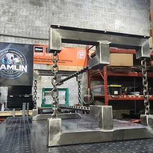 Chain Link Double 90 Table Base - Etsy