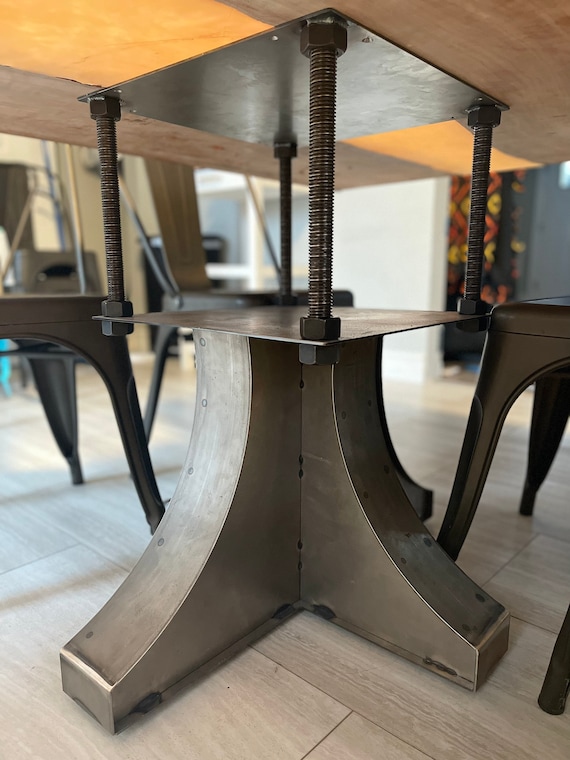 Industrial Style Steel Arch Table Base | Etsy