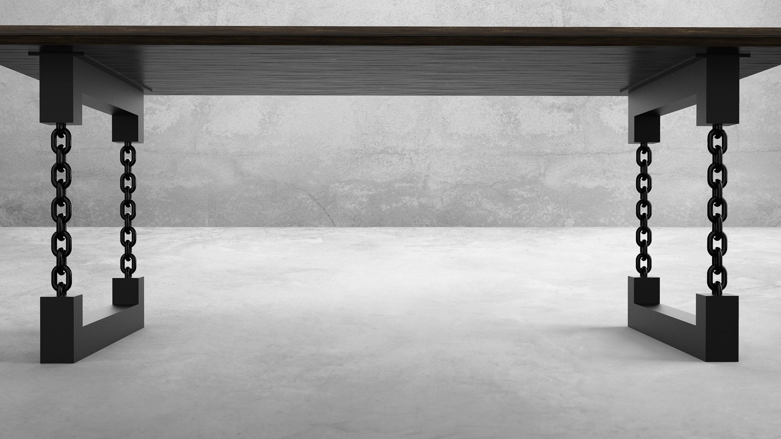 Square U Chain Link Table Legs - Etsy