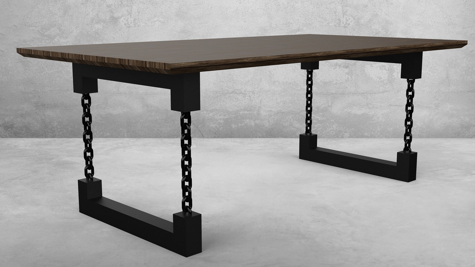 Square U Chain Link Table Legs - Etsy