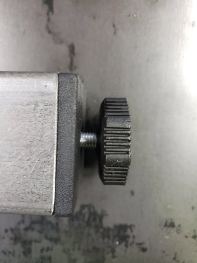 Straight Steel Tubing Tables Legs With Leveling Feet Made to Order 1x1 ...