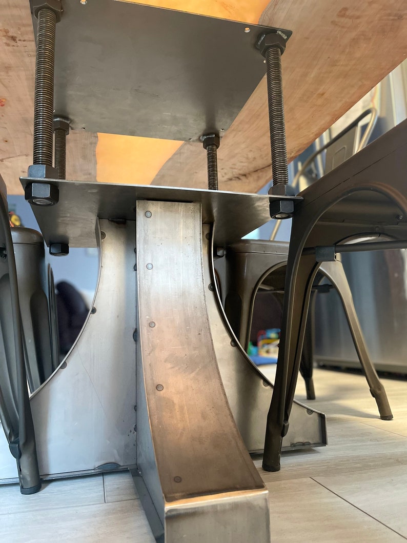 Industrial Style Steel Arch Table Base - Etsy