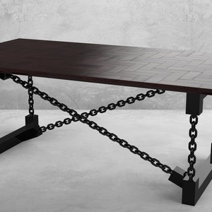 Cross Chain Linked Table Base - Etsy
