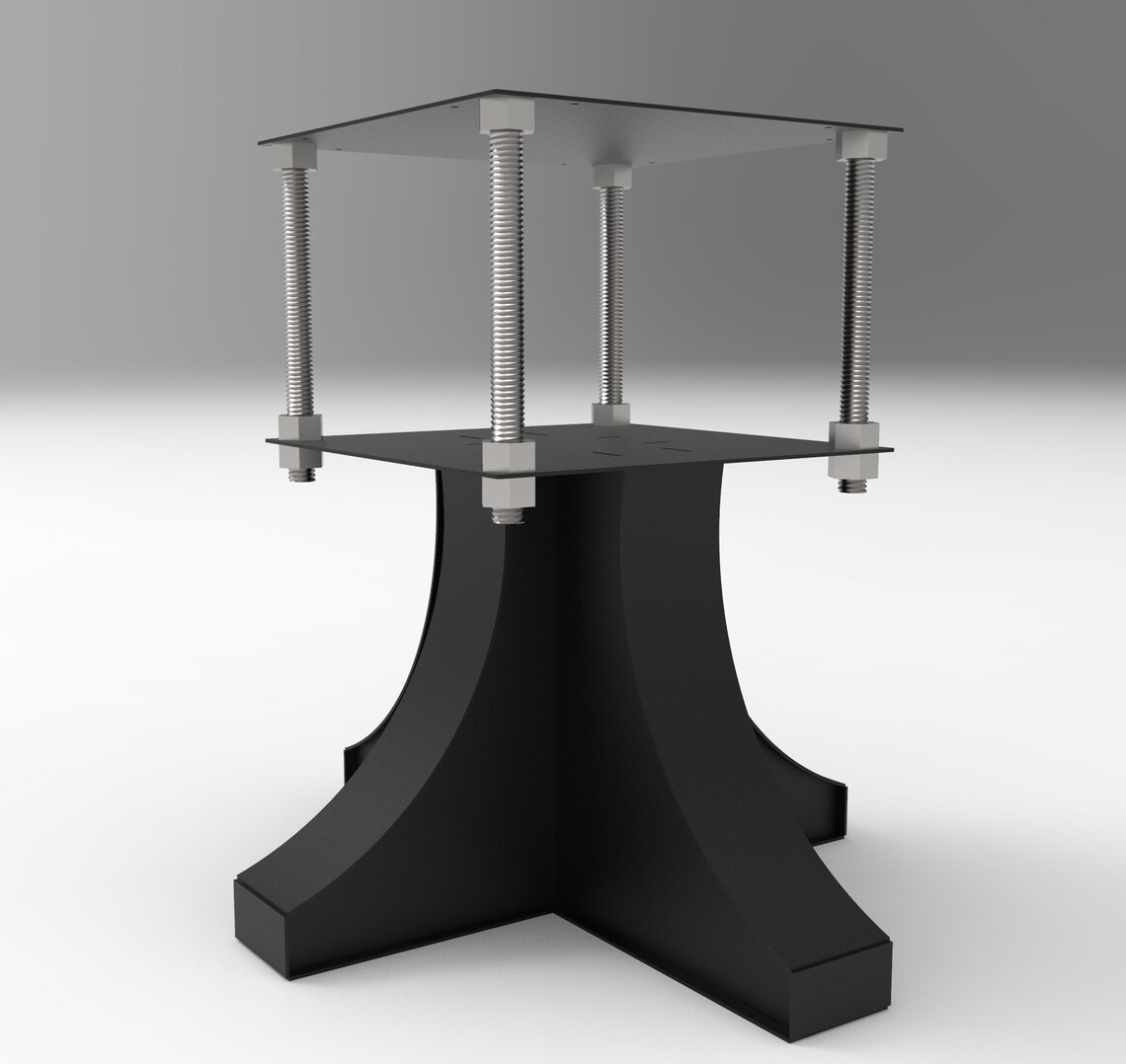 Industrial Style Steel Arch Table Base - Etsy