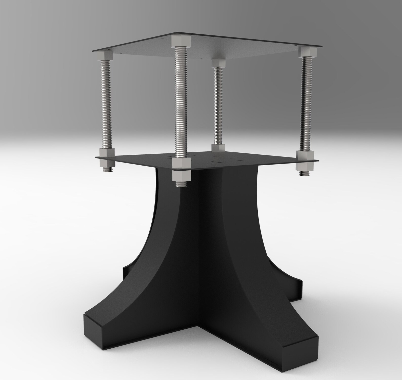 Industrial Style Steel Arch Table Base - Etsy