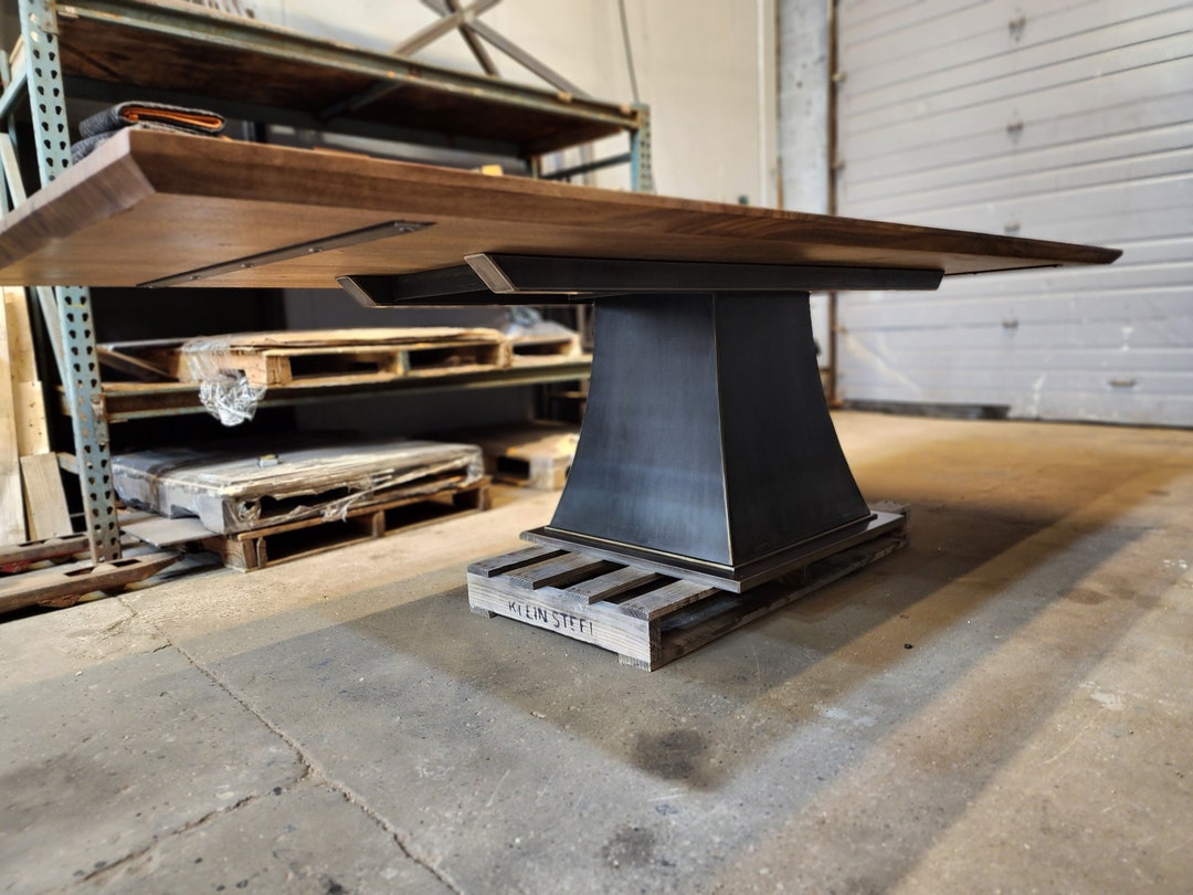 Heavy Industrial Pillar Pedestal Base - Etsy