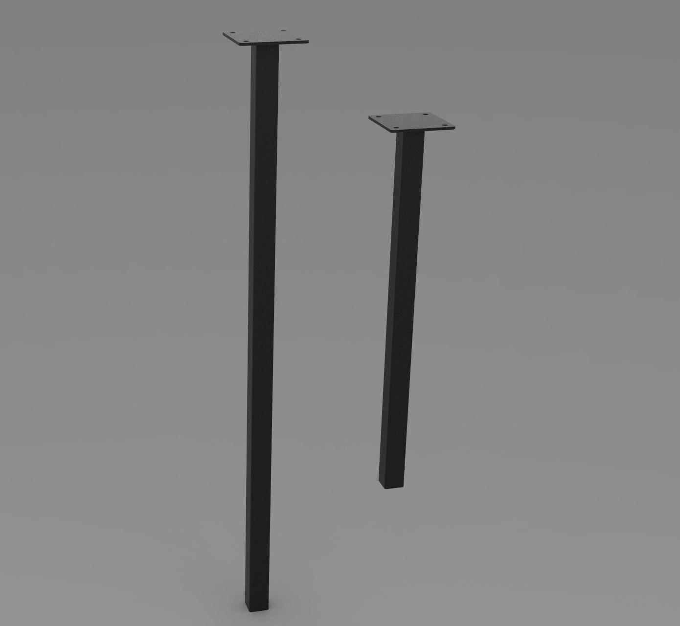 Straight Steel Tubing Table Legs — Hamlin Welding & Fabricating