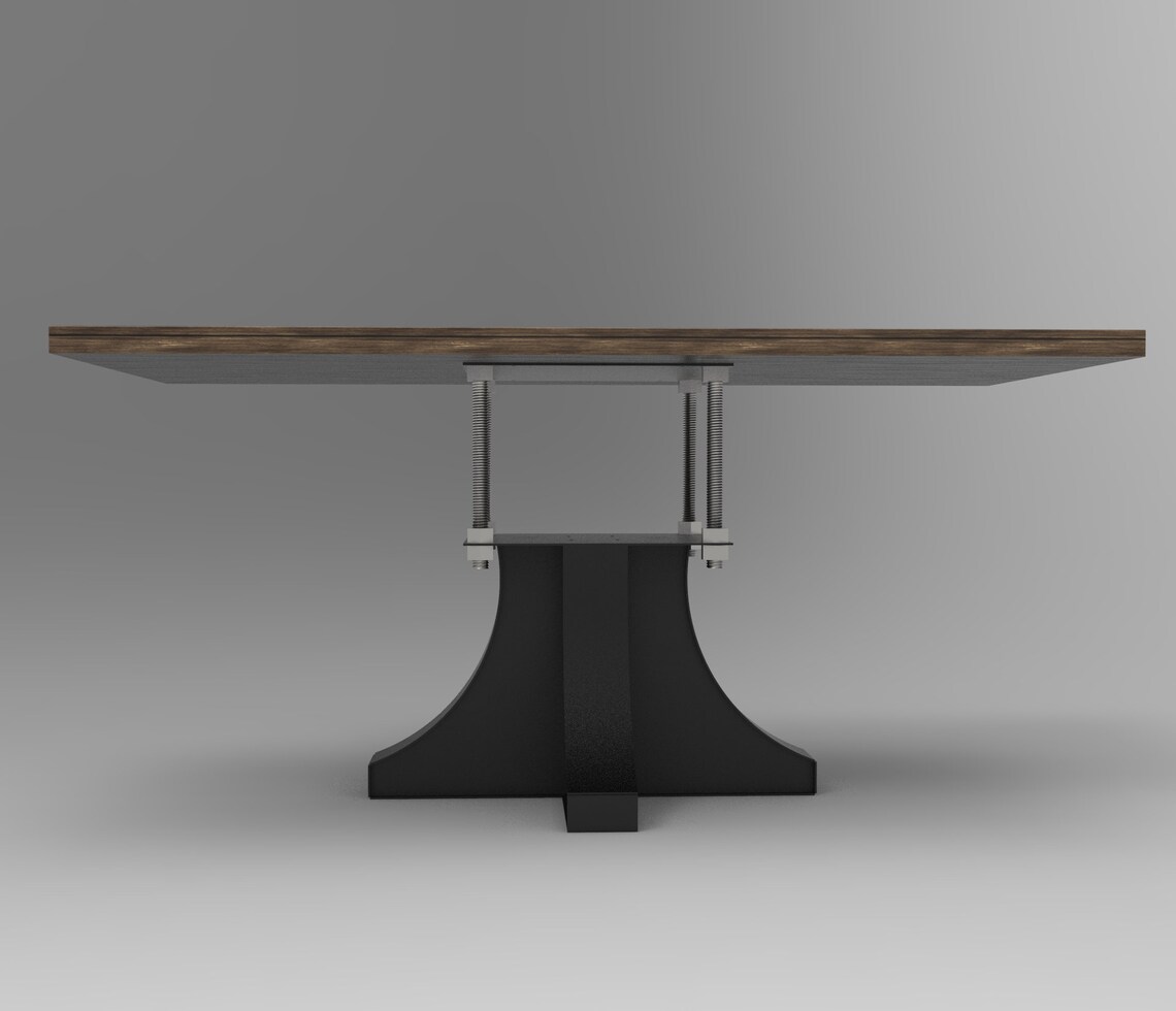 Industrial Style Steel Arch Table Base | Etsy