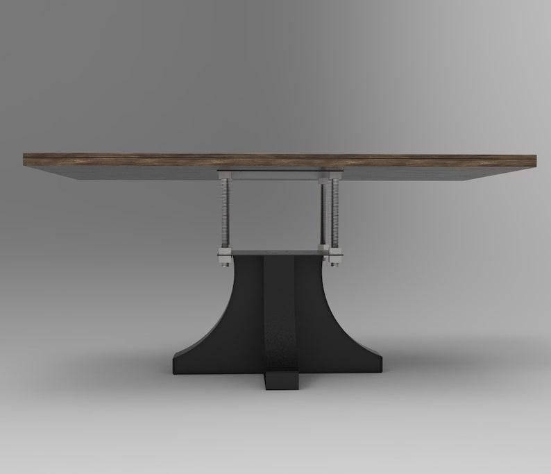 Industrial Style Steel Arch Table Base - Etsy