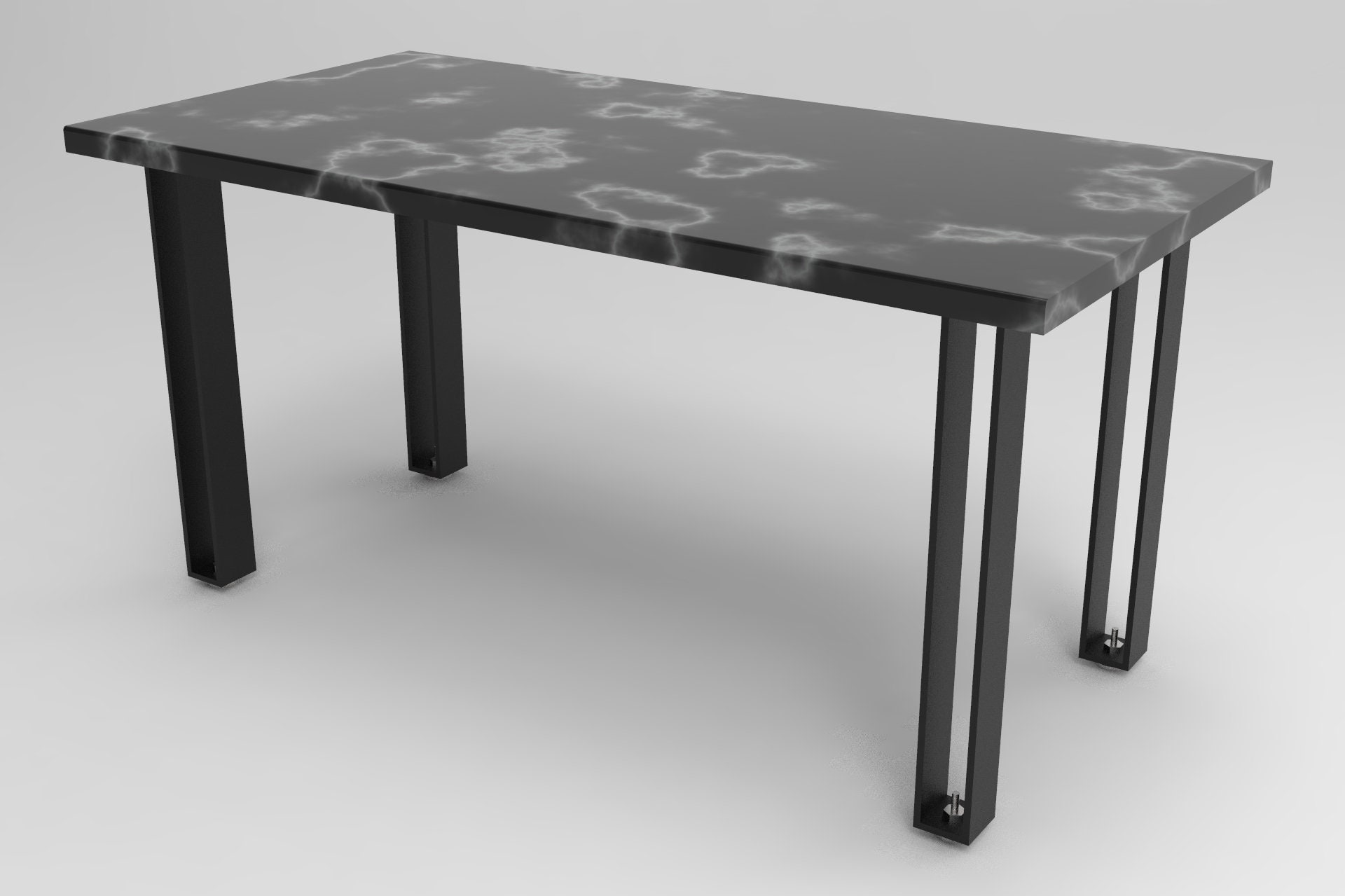 Modern Style Steel Flat Bar Table Legs - Etsy