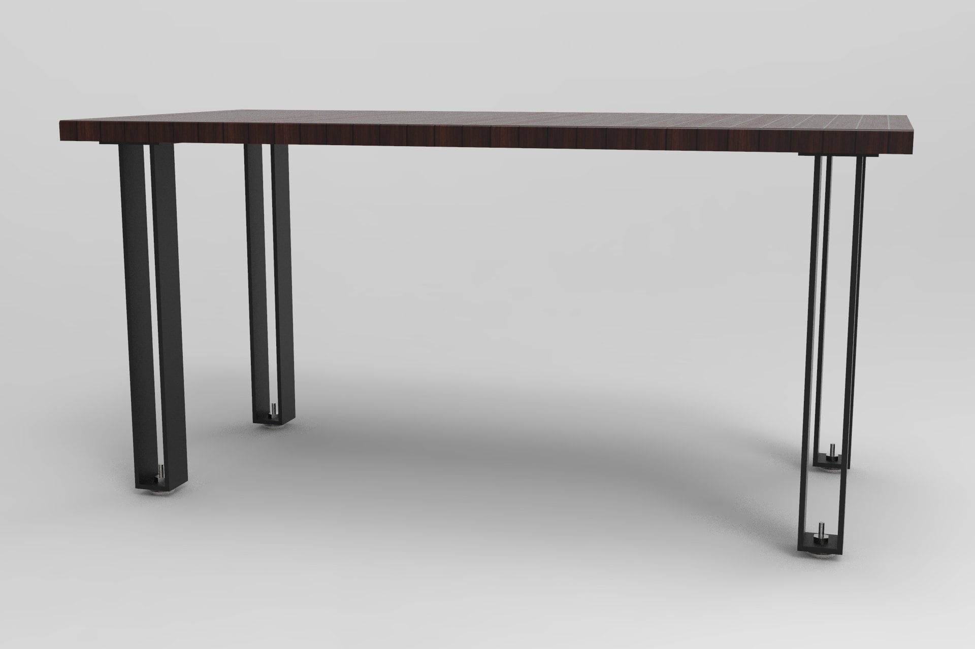 Modern Style Steel Flat Bar Table Legs - Etsy