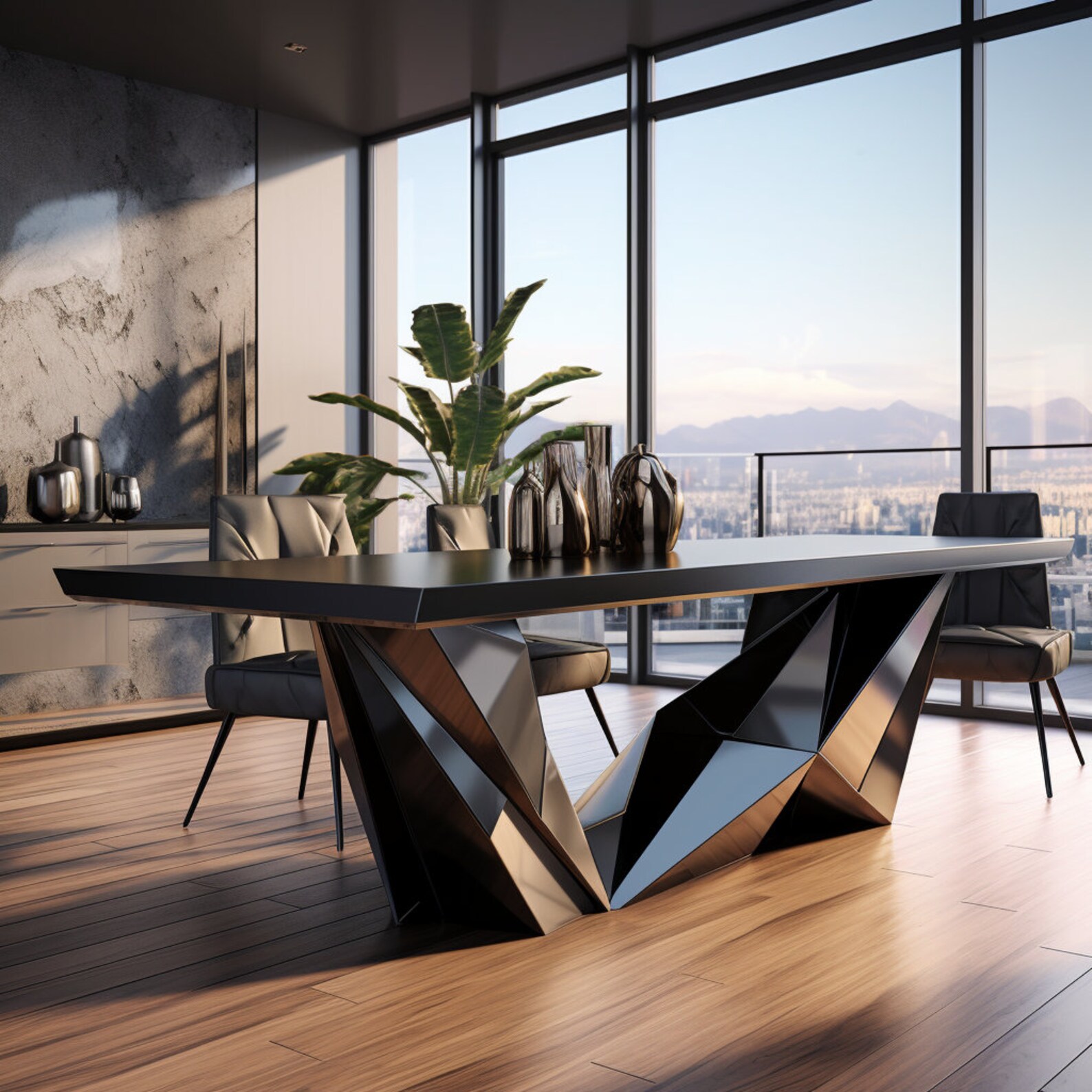 Geometric Low Poly Table Bases - Etsy