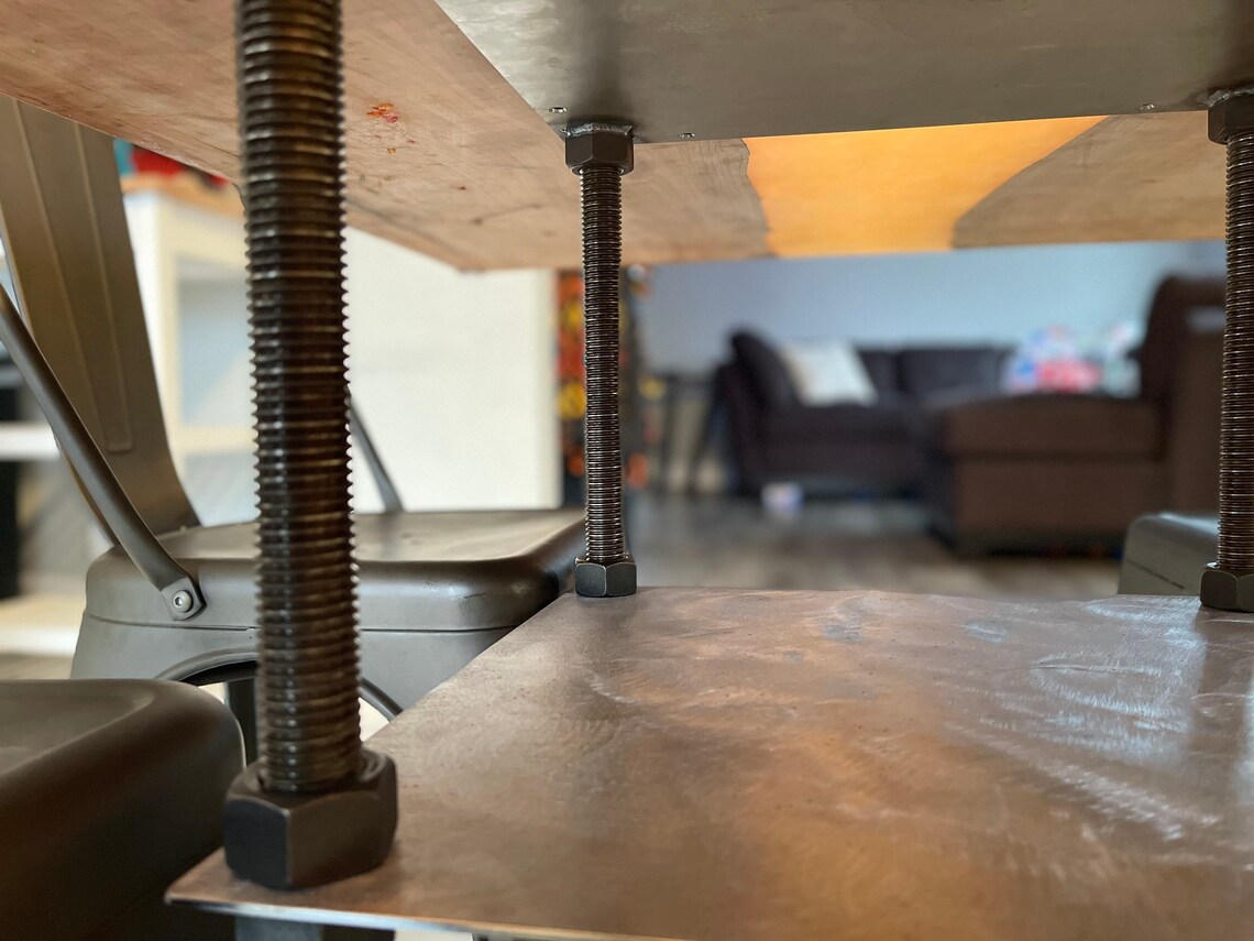 Industrial Style Steel Arch Table Base - Etsy