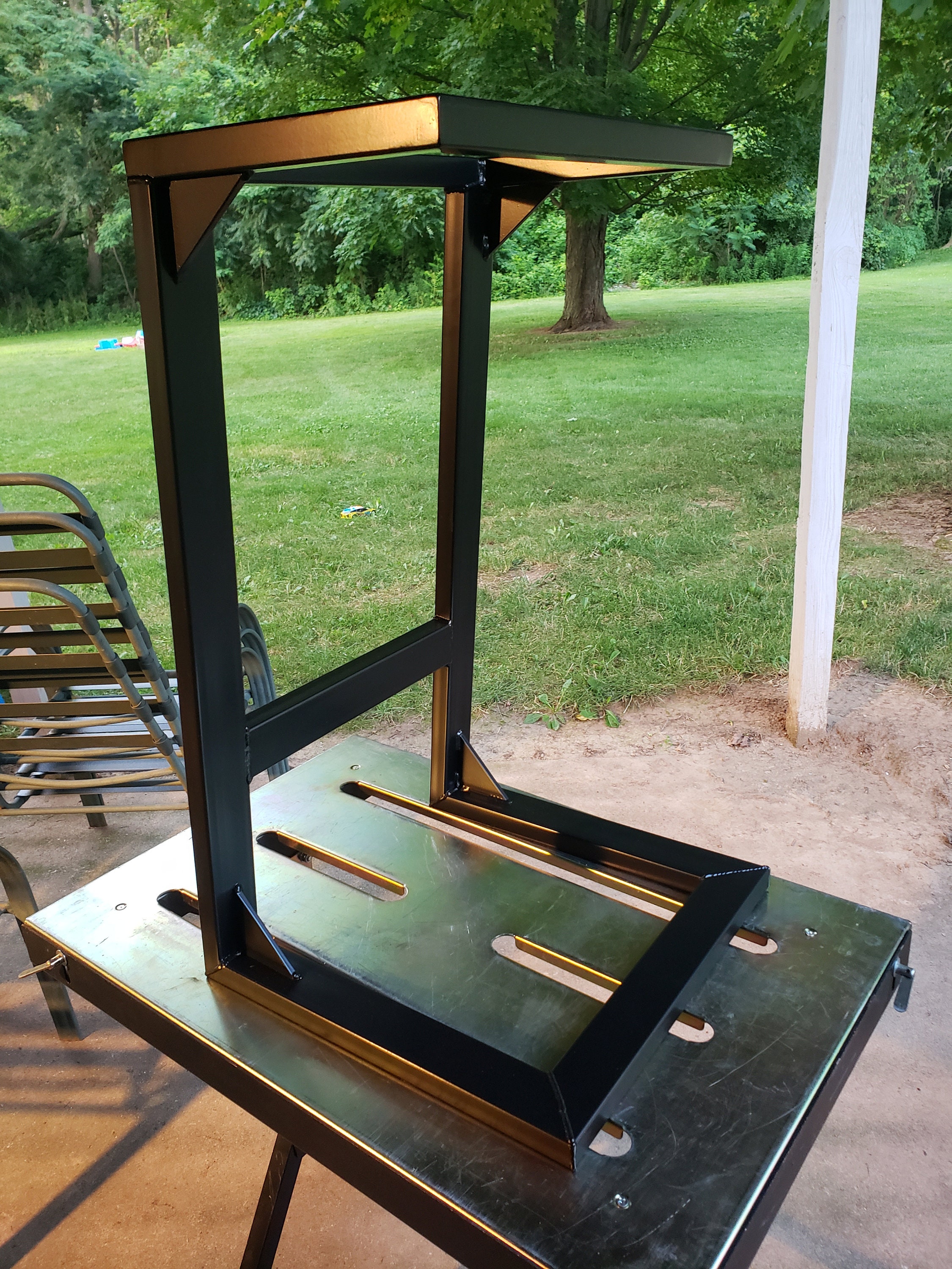 Cantilever Chair — Hamlin Welding & Fabricating
